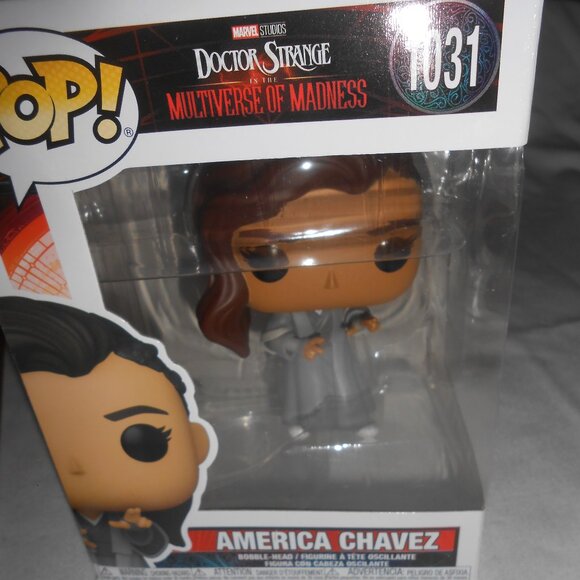 Marvel | Toys | Nib Funko Pop Marvel Dr Strange America Chavez Vinyl ...